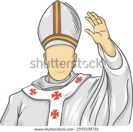 Pope Drawing | Free download on ClipArtMag