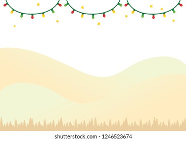 Christmas Background Vector Illustration Soft Colours Stock Vector ...