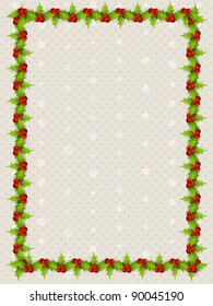 Christmas Border Space Your Text Stock Vector (Royalty Free) 90045190 ...