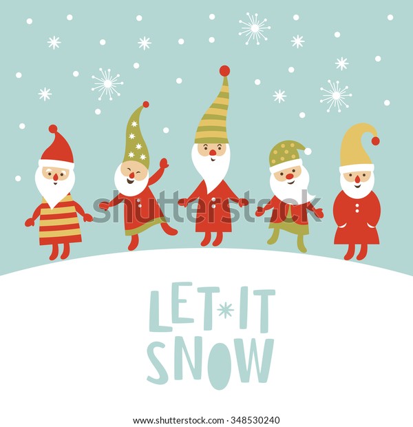 Christmas Card Stock Vector Royalty Free 348530240 Shutterstock