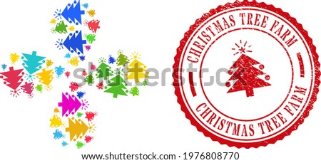 Christmas Tree Watermark | Free download on ClipArtMag