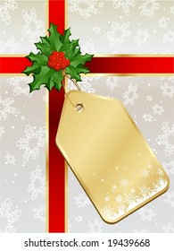 Christmas Label Background Stock Vector (Royalty Free) 19439668 ...