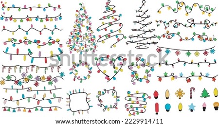 Christmas Lights Clipart | Free download on ClipArtMag