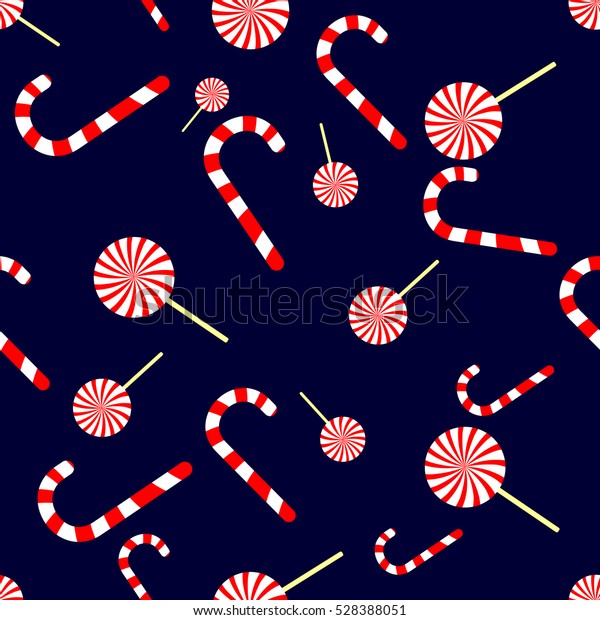 Christmas Lollipop Pattern Banner Poster Design: vetor stock (livre de ...