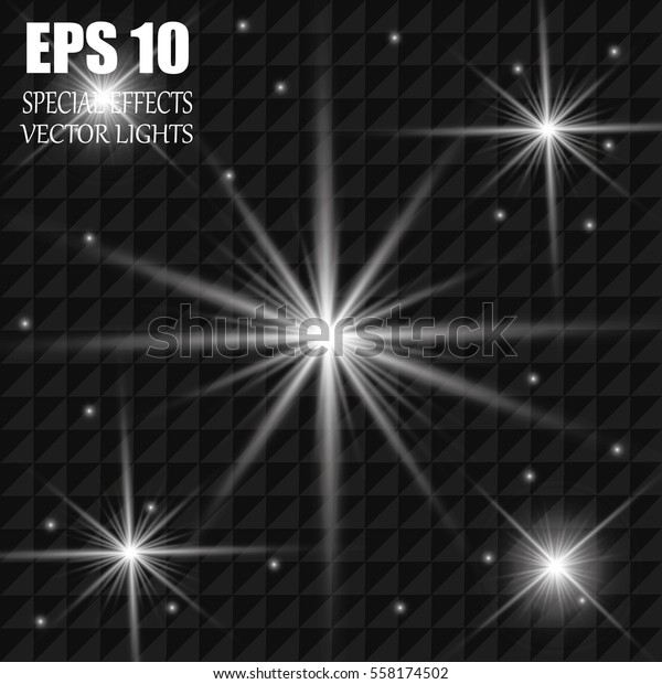 Christmas Magic Glittering Light Shining Swirl Stock Vector (Royalty ...