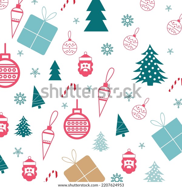 Imágenes de patrones de Navidad |: vector de stock (libre de regalías ...