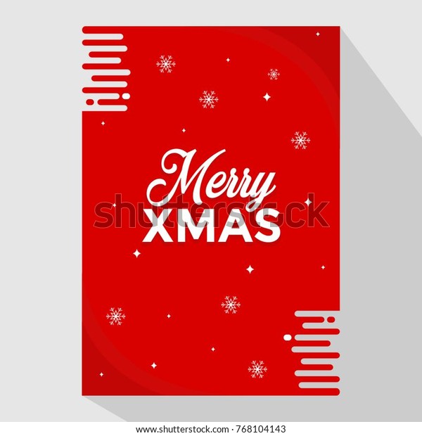 Christmas Poster Design Stock Vector (Royalty Free) 768104143 ...
