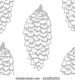 Christmas Seamless Pattern Bumps Stock Vector (Royalty Free) 1262052052 ...