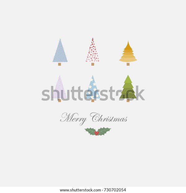 Christmas Tree Banner Background Stock Vector (Royalty Free) 730702054 ...