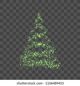 Poison Christmas Tree Raster Stock Illustration 66606424