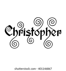 17 imágenes de Christopher name graphic - Imágenes, fotos y vectores de ...