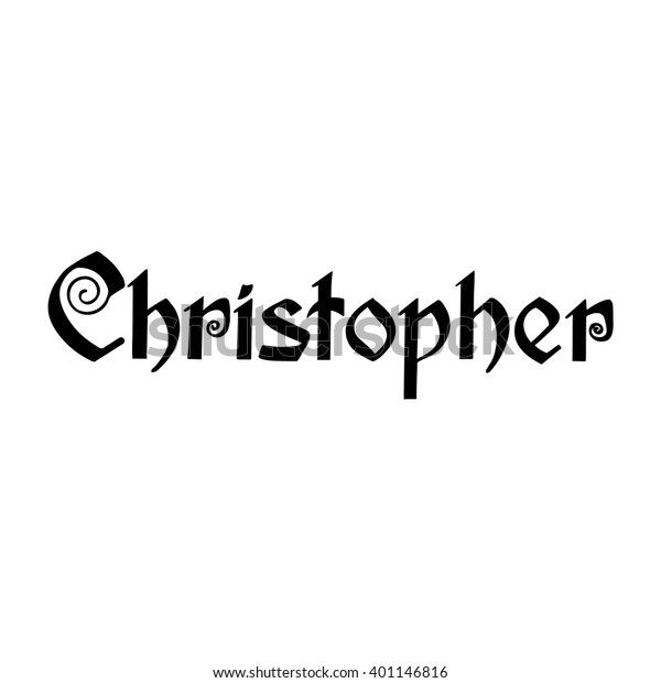 Christopher name graphic : 26 images, photos et images vectorielles de ...