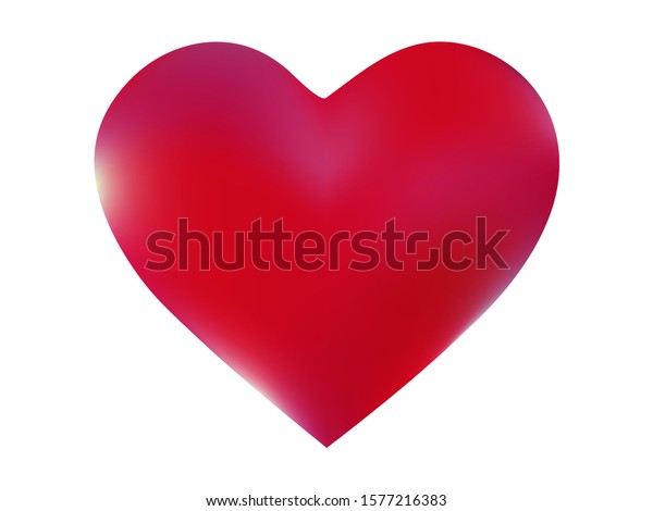 Chromatic Background Form Heart Romantic Style Stock Vector (Royalty ...