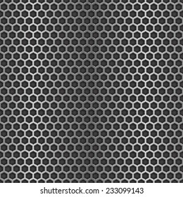 Chrome Cell Seamless Background Design Template Stock Vector (Royalty ...