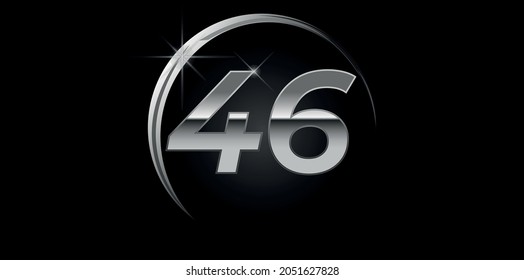 1,939 Number 46 logo Stock Illustrations, Images & Vectors | Shutterstock