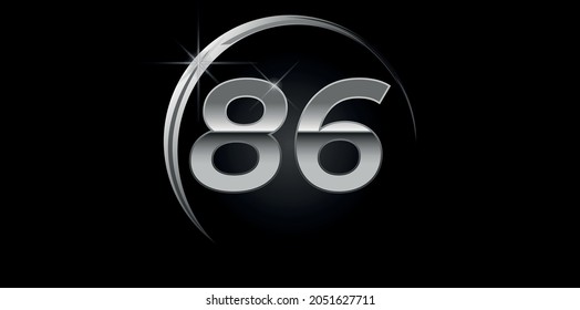 1,983 Logo Number 86 Images, Stock Photos & Vectors | Shutterstock