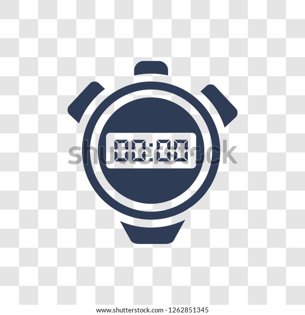 Chronometer Icon Trendy Chronometer Logo Concept Stock Vector (Royalty ...