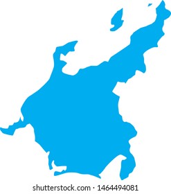 Chubu Region Map Japan Stock Vector (Royalty Free) 1464494081 ...