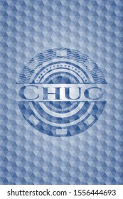 Chug Blue Emblem Geometric Background Vector Stock Vector (Royalty Free ...