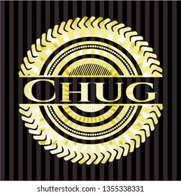 Chug Golden Emblem Stock Vector (Royalty Free) 1355338331 | Shutterstock