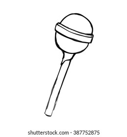 Chupa Chups Doodle Illustration Hand Drawn Stock Vector (Royalty Free ...