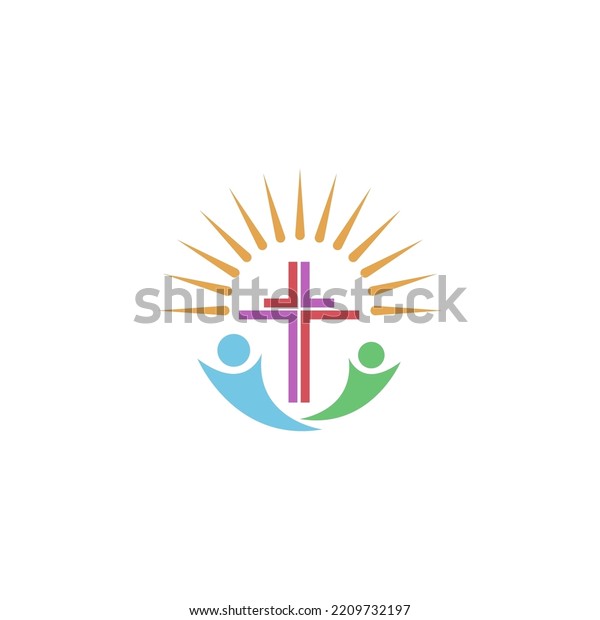 Church Icon Logo Design Template Stock Vector (Royalty Free) 2209732197 ...