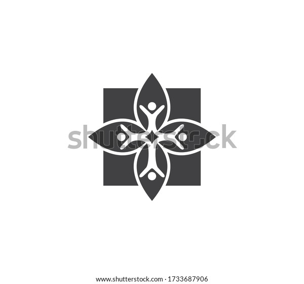 Church Life Logo Vector Stock Vector (Royalty Free) 1733687906 ...