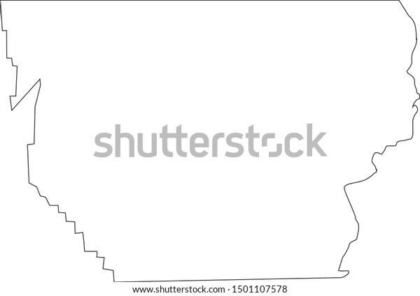 Churchill County Map Nevada State Stock Vector (Royalty Free ...