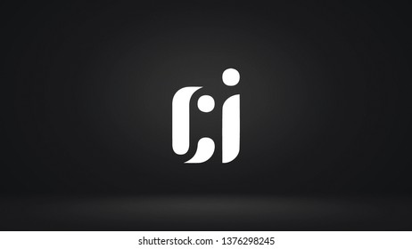 Ci Logo Design Template Vector Illustration: เวกเตอร์สต็อก (ปลอดค่า ...