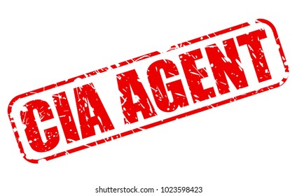 Cia Agent Stamp Text On White Stock Vector (Royalty Free) 1023598423 ...
