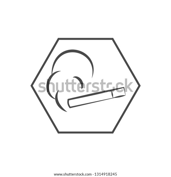 Cigarette Icon Transparent Background Vector Illustration Stock Vector ...
