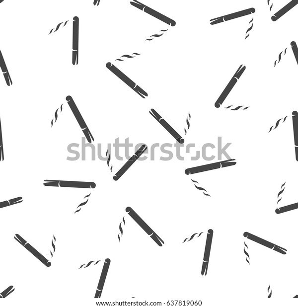 Cigarette Seamless Pattern Vector Illustration Backgrounds Stock Vector ...