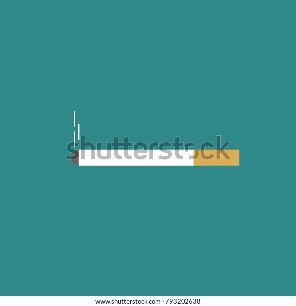 Cigarette Stick Vector Icon Tobacco Tar: เวกเตอร์สต็อก (ปลอดค่า ...