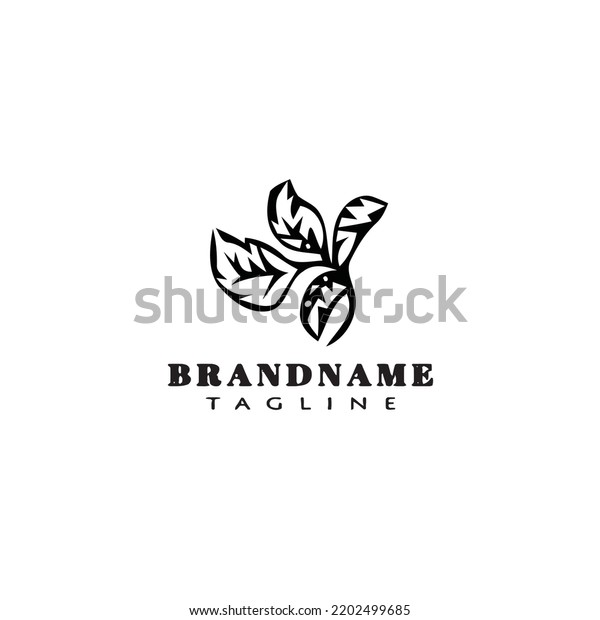 Cilantro Logo Cartoon Icon Design Creative Stock Vector (Royalty Free ...