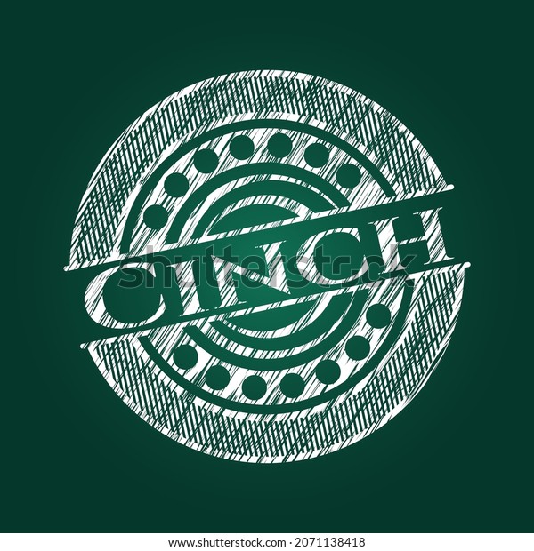 Cinch Chalkboard Texture Vector Illustration Detailed Stock Vector ...