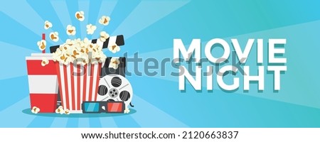 Movie Night Clipart | Free download on ClipArtMag