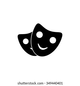 Cinema Masks Icon Stock Vector (Royalty Free) 349440401 | Shutterstock