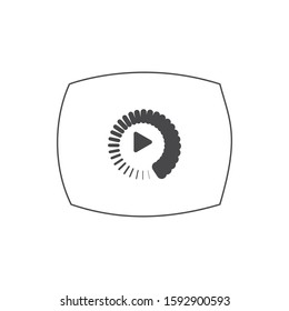 Cinematography Icon Logo Design Template Stock Vector (Royalty Free ...
