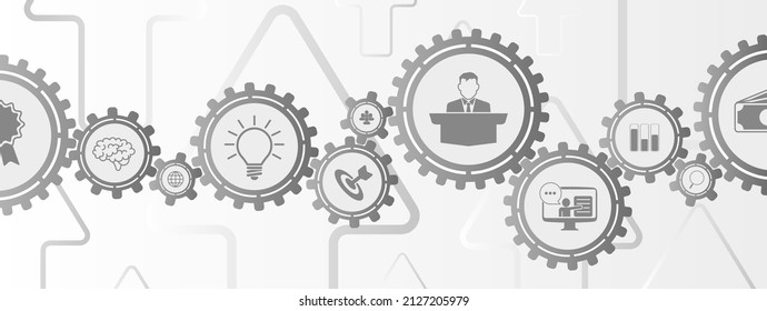 Cio Icons On White Background Stock Vector (Royalty Free) 2127205979 ...
