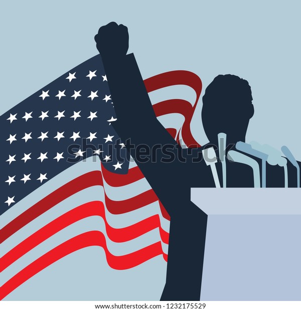 Circa November 17 2018 Vector Silhouette Stock Vector (Royalty Free ...