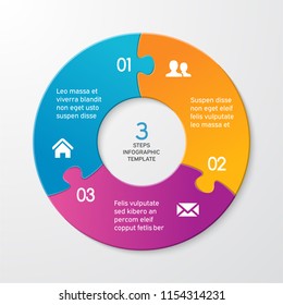 2,129 3 puzzle infographic Images, Stock Photos & Vectors | Shutterstock