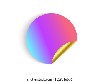 Circle Blue Purple Gradients Stock Vector (Royalty Free) 1119016676 ...