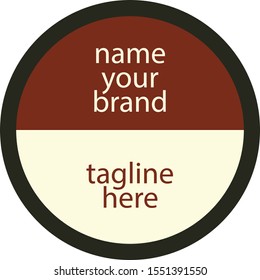 Circle Brand Logo Vector Design Stock Vector (Royalty Free) 1551391550 ...