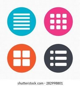 1,107 List view grid view icon Images, Stock Photos & Vectors ...