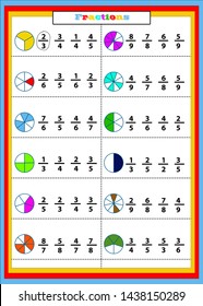 573 Fractions Cartoon Images, Stock Photos & Vectors | Shutterstock