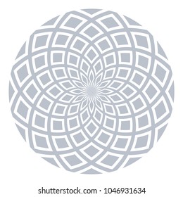 Circle Design Element Abstract Geometric Rotation Stock Vector (Royalty ...