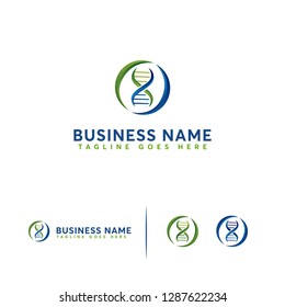 Circle Dna Logo Gen Logo Designs Stock Vector (Royalty Free) 1287622234 ...