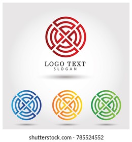 Circle Element Symbol Icon Logo Vector Stock Vector (Royalty Free ...