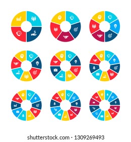 1,060 12 parts circle Images, Stock Photos & Vectors | Shutterstock