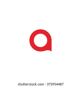 Circle Letter Logo Stock Vector (Royalty Free) 375954487 | Shutterstock